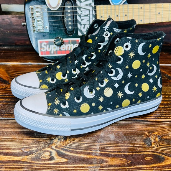 Converse | Shoes | Nwot Converse Ct All Star Moon And Stars High Top ...